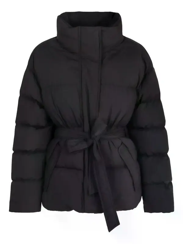 Herno Belted Puffer Jacket - Black
