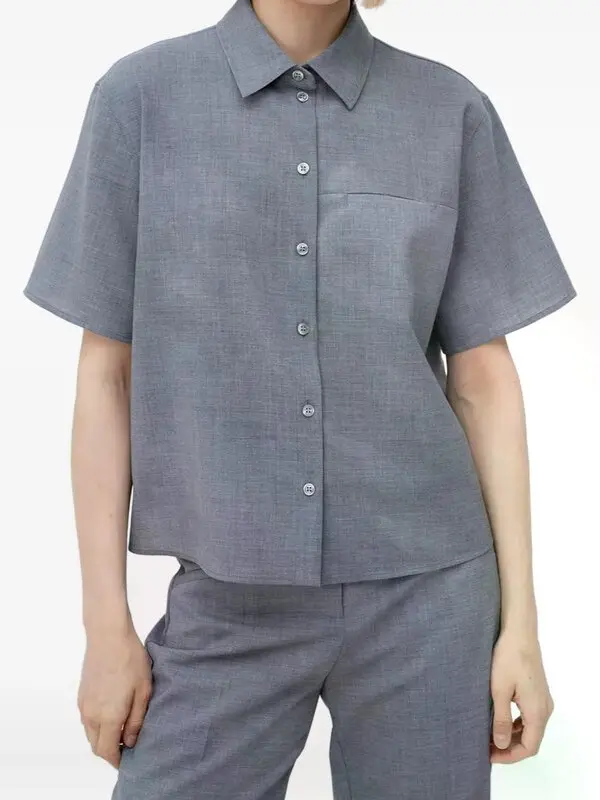BOSS Buttoned Short-sleeve Shirt