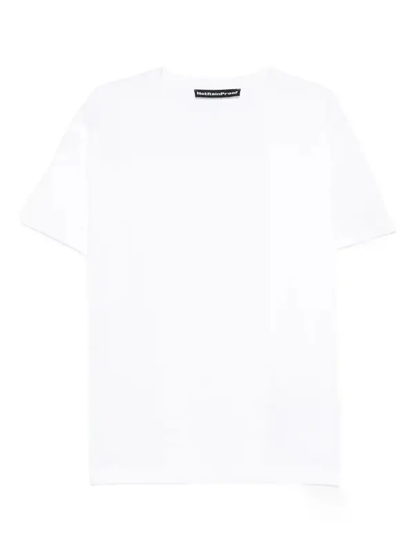 NOTRAINPROOF Drop-shoulder T-shirt - White