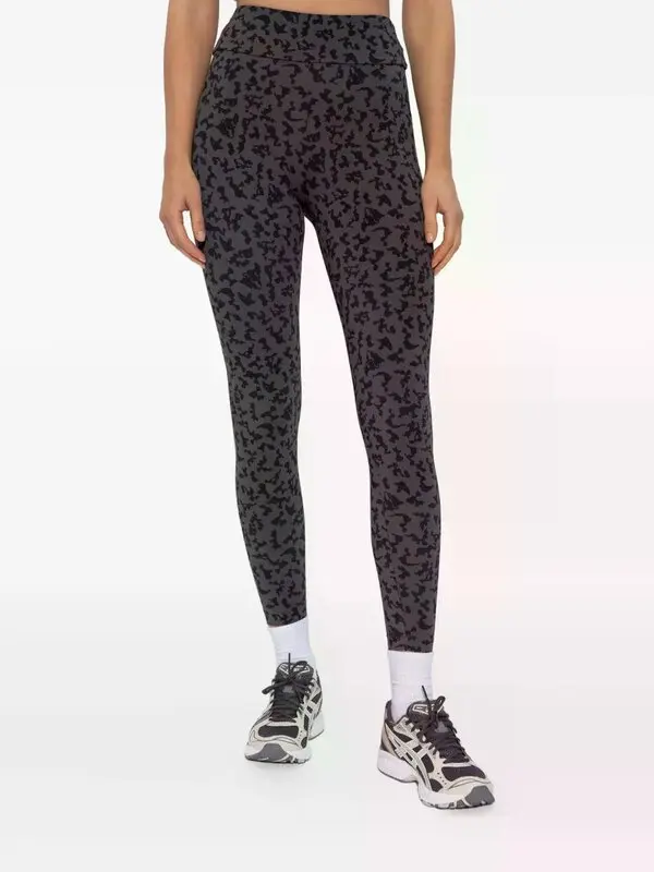 EA7 Train Sporty Camouflage-pattern Leggings