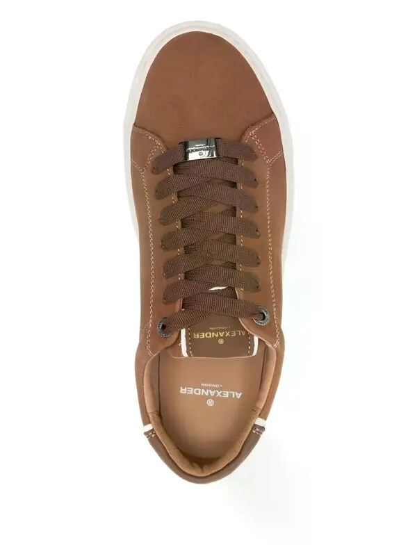 ALEXANDER SMITH Leather Sneakers - Brown