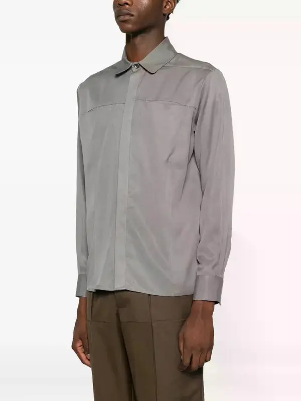 NOTRAINPROOF Chest-pocket Long-sleeve Shirt