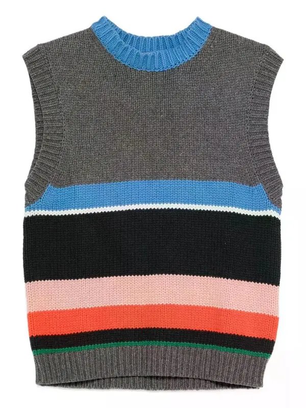 Stine Goya Ribbed Knit Vest