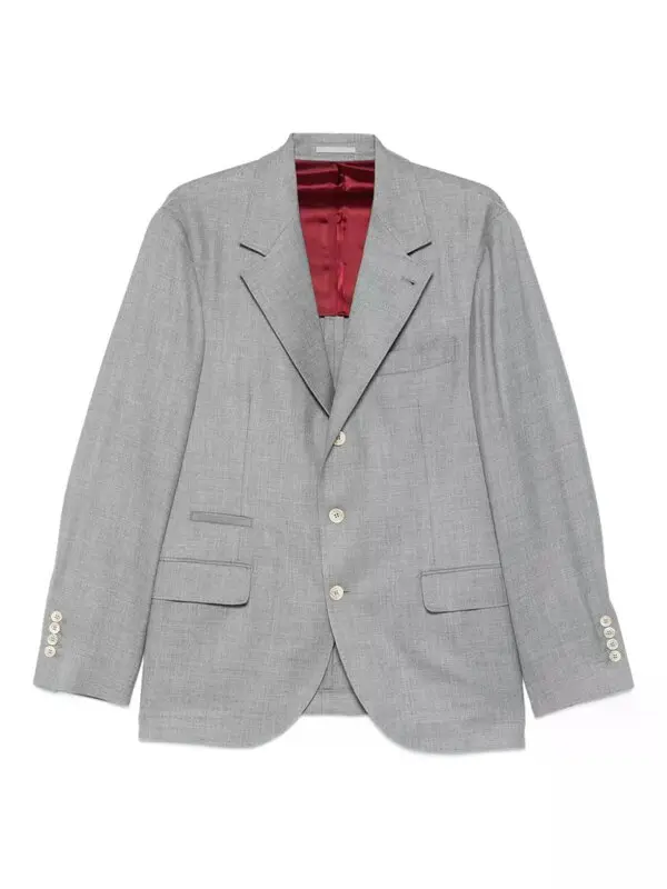 Brunello Cucinelli Silk-blend Blazer