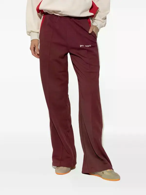 Palm Angels Classic Logo Side-stripe Track Pants - Red