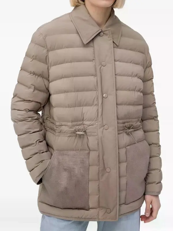 BOSS Quilted Drawstring Jacket