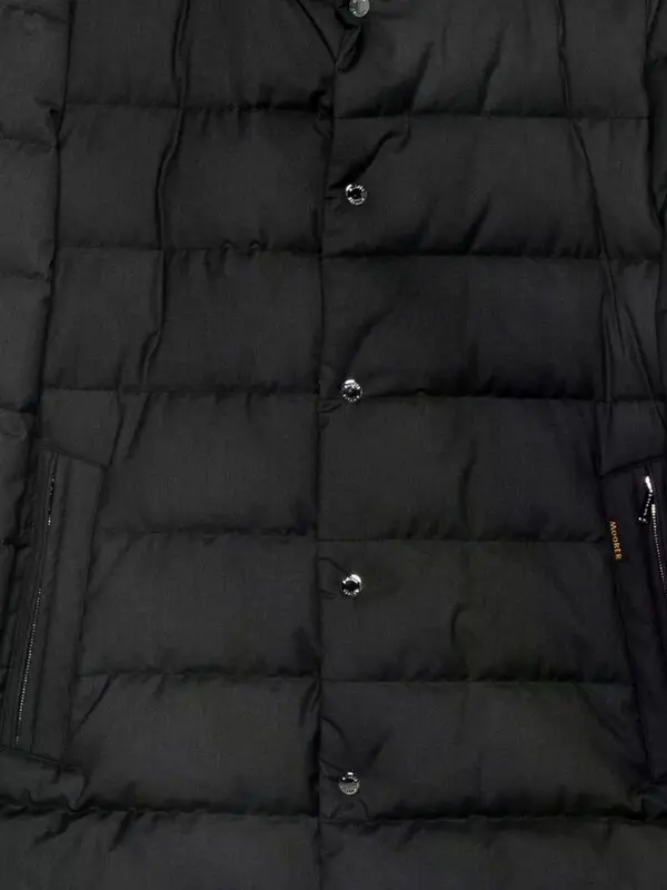 MOORER Buttoned Padded Coat