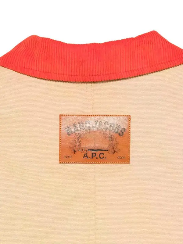 A.p.c. X Marc Jacobs Stoned Canvas Jacket