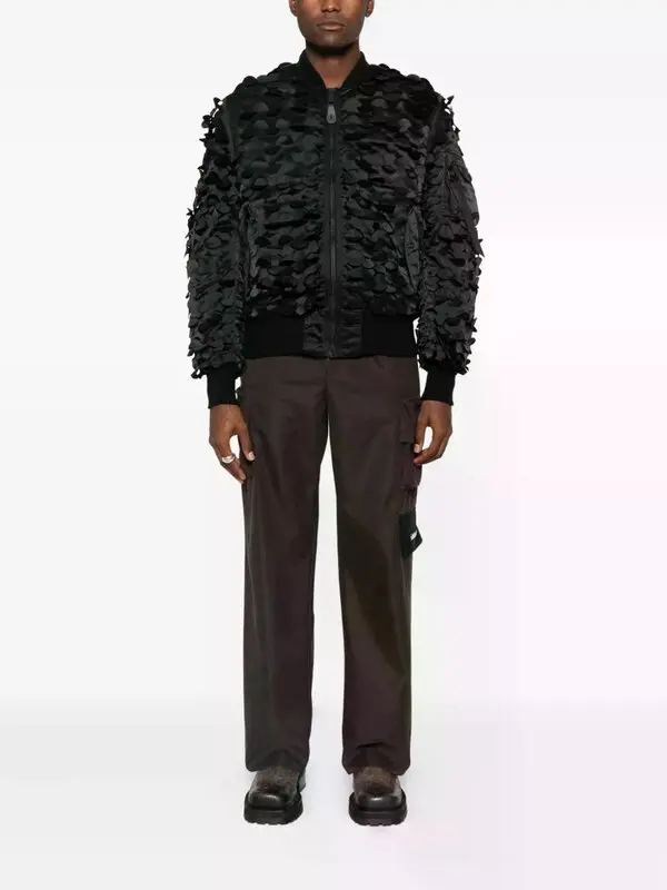 Alpha Industries Circular Appliqué Bomber Jacket