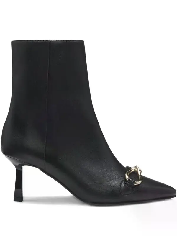 Hugo Knot-detail Ankle Boots