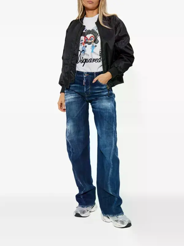 Dsquared2 Twisted Distressed Jeans