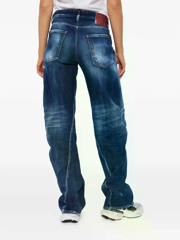 Dsquared2 Twisted Distressed Jeans