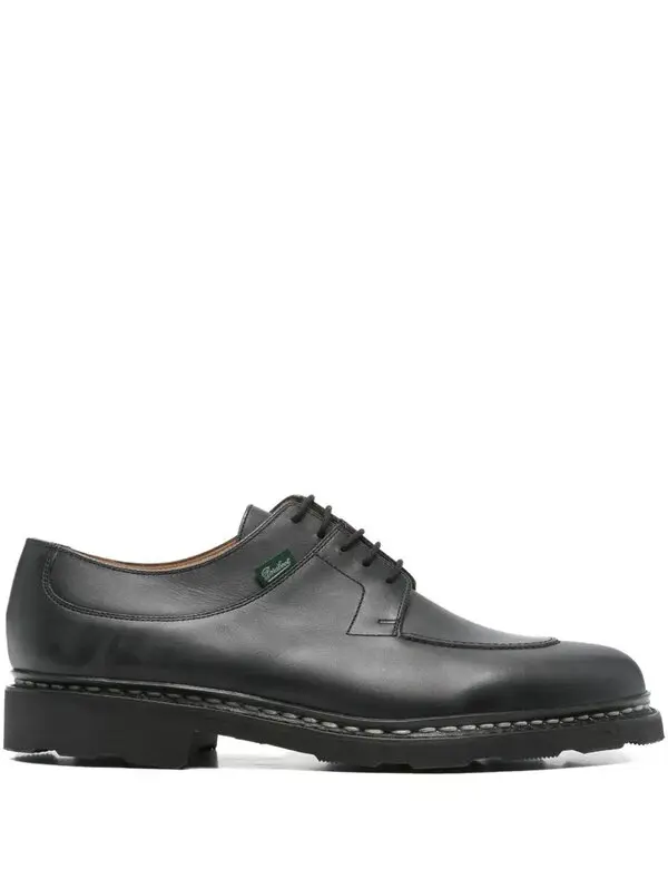Paraboot Avignon Leather Derby Shoes - Black