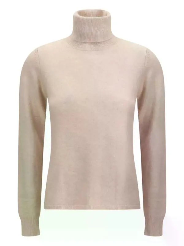 Max Mara Educata Ribbed Turtleneck Sweater