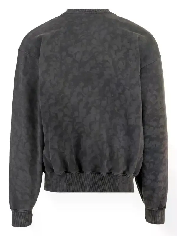CULTURA Embroidered Logo Printed Sweatshirt
