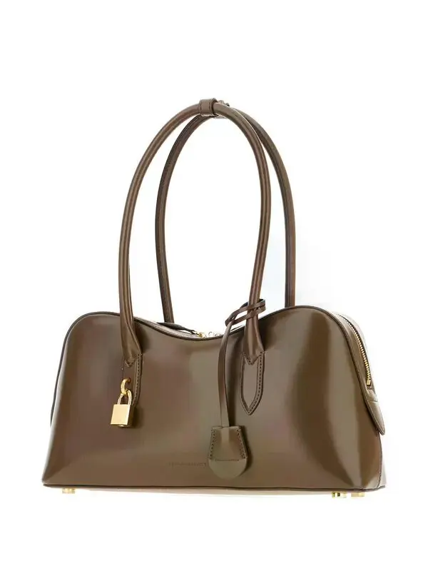 Stella McCartney Padlock Detail Tote Bag - Brown