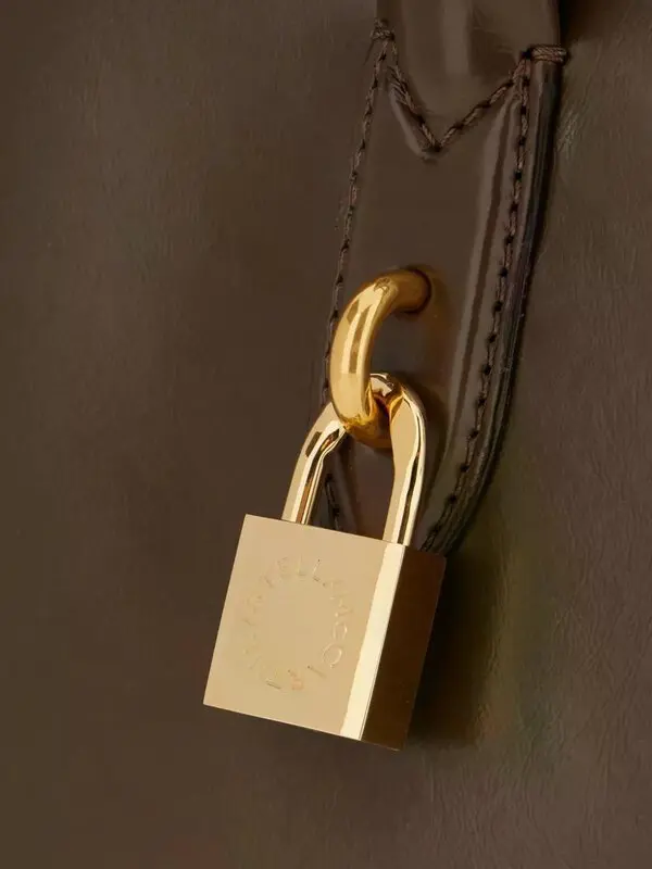 Stella McCartney Padlock Detail Tote Bag - Brown