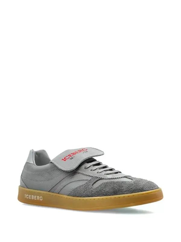 Iceberg Suede Panelled Sneakers