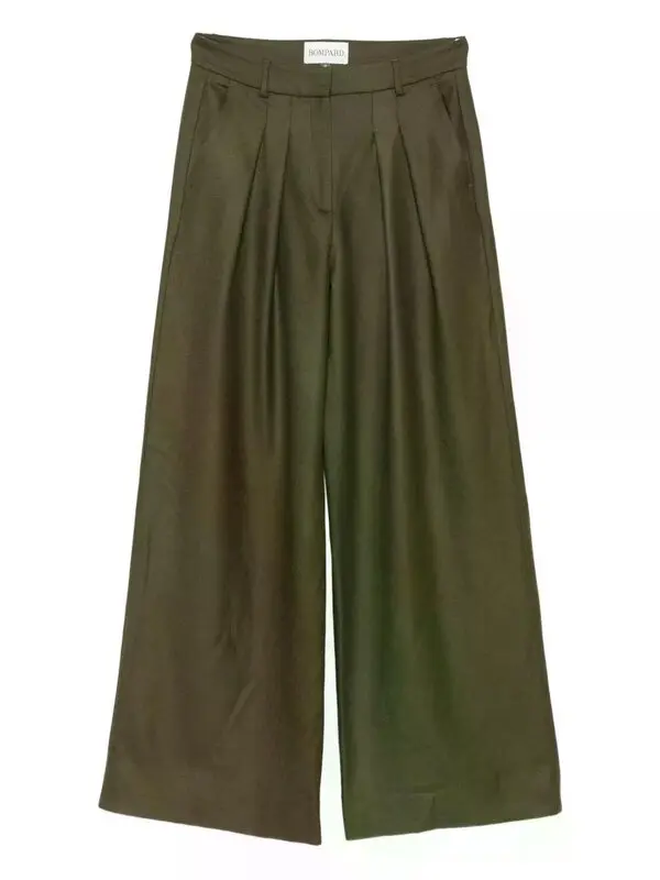 Eric Bompard Pleated Belt-loops Trousers