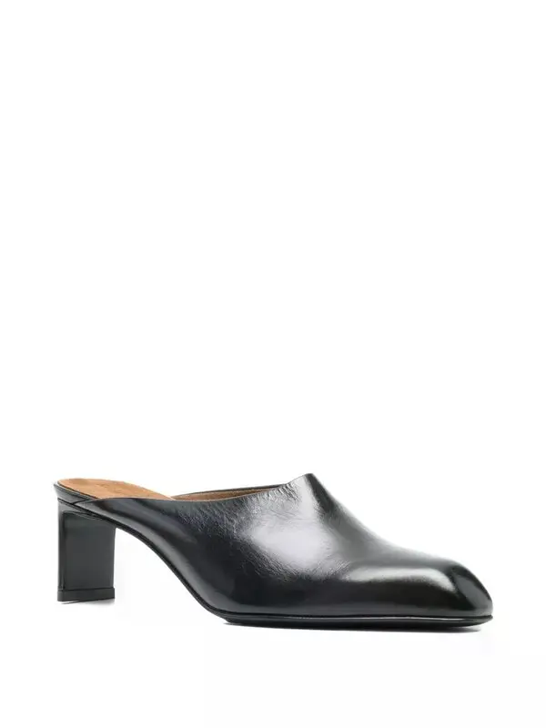 Khaite Square-toe Heeled Mules