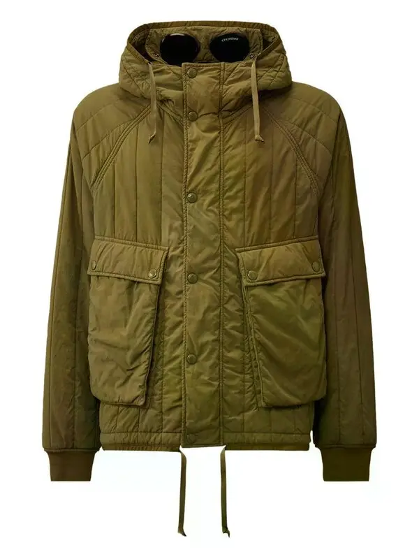 C.P. COMPANY Hooded Quilted Jacket