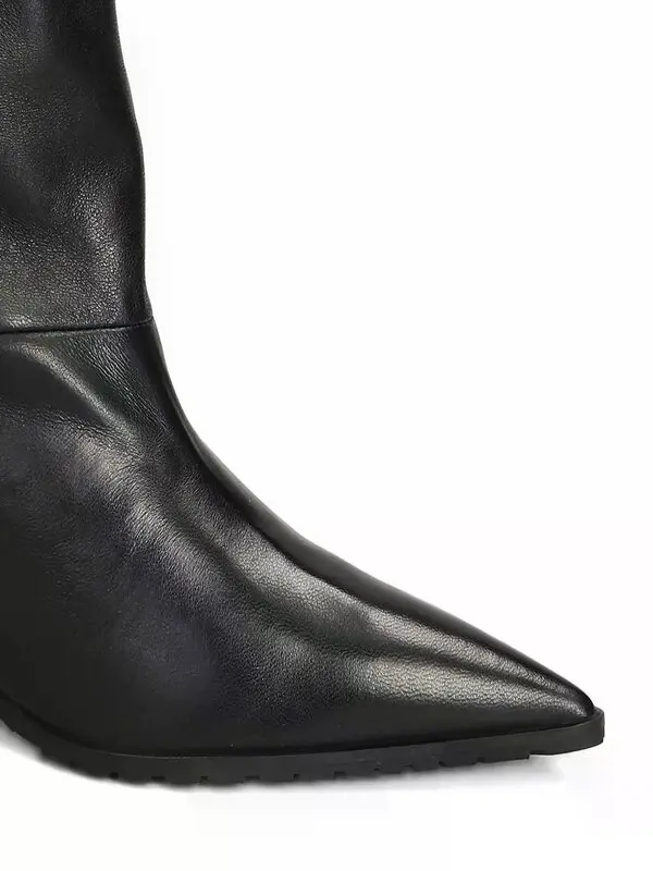 FRATELLI RUSSO Ruched Stiletto Boots