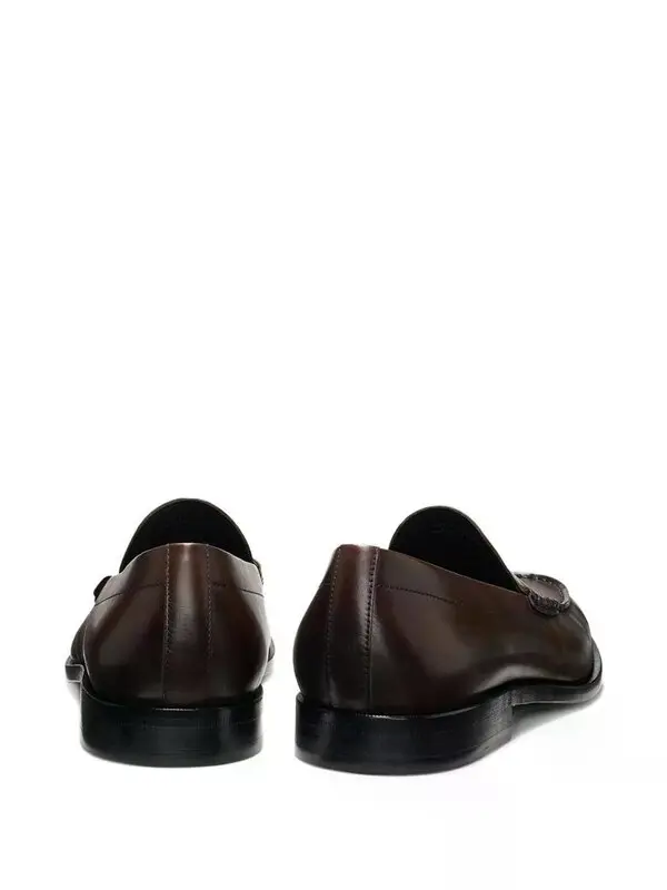 BOSS Penny Leather Loafers