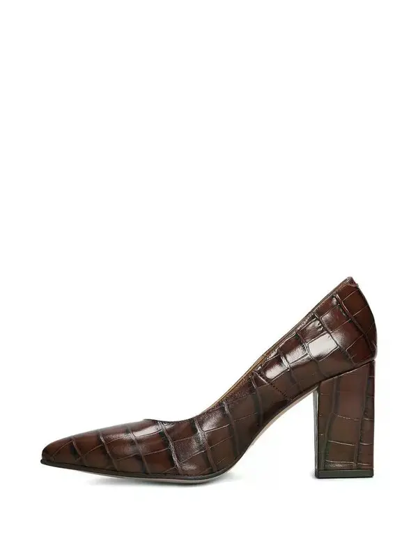 PEDRO MIRALLES Pointed Block-heel Pumps