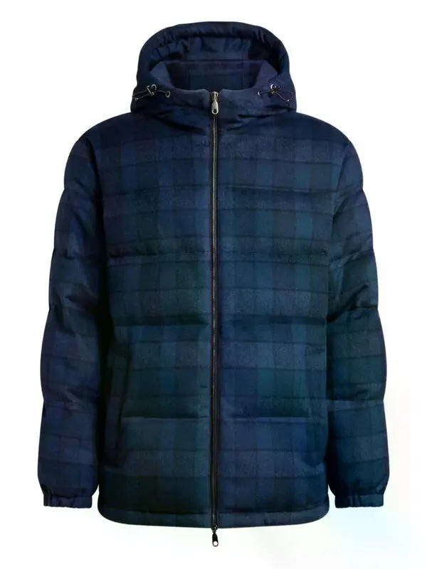 Etro Check-pattern Hooded Jacket