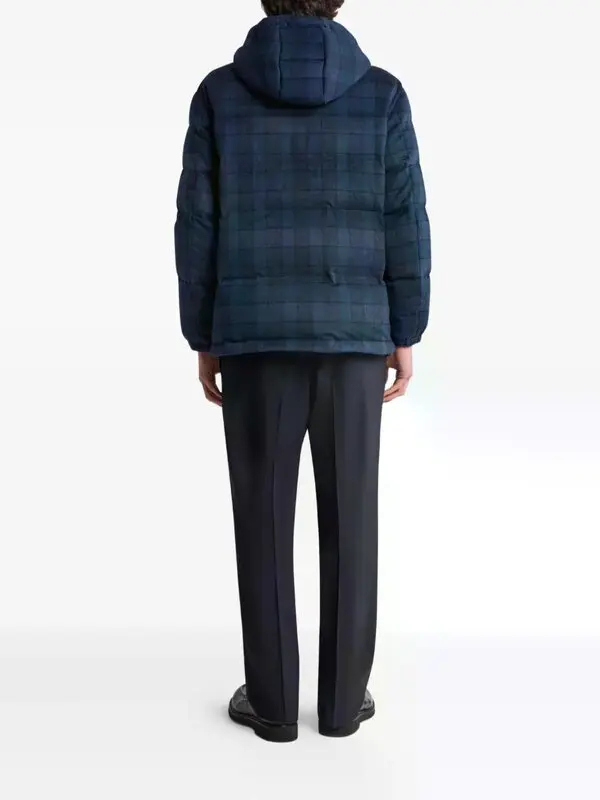 Etro Check-pattern Hooded Jacket