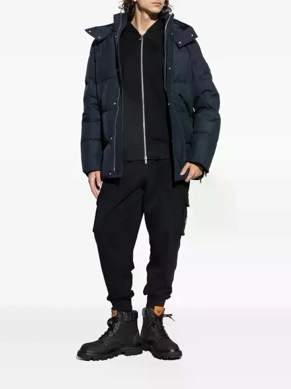 Moose Knuckles Cargo-pocket Track Pants - Black