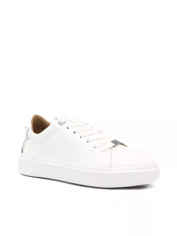 ALEXANDER SMITH Leather Sneakers - White