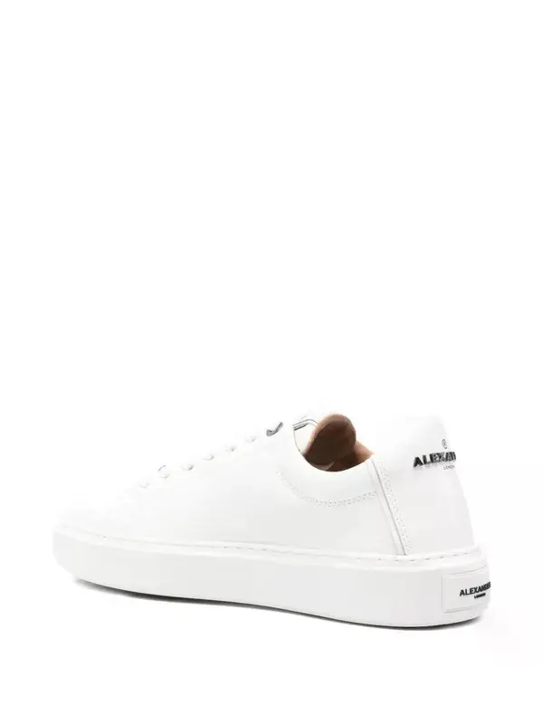 ALEXANDER SMITH Leather Sneakers - White