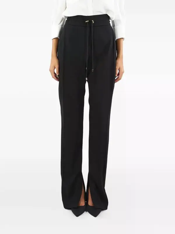 Elisabetta Franchi Drawstring Split-ankle Trousers