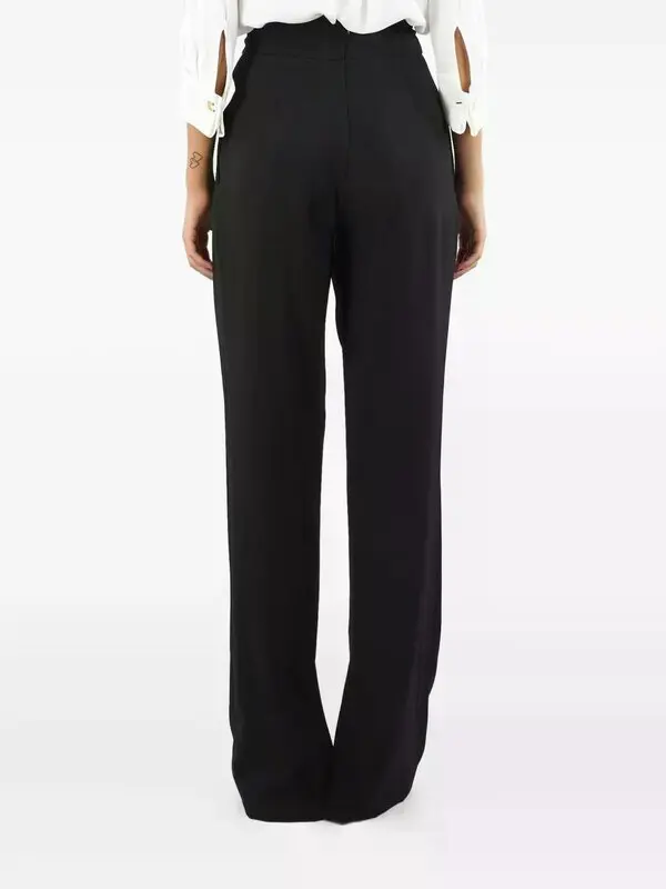 Elisabetta Franchi Drawstring Split-ankle Trousers