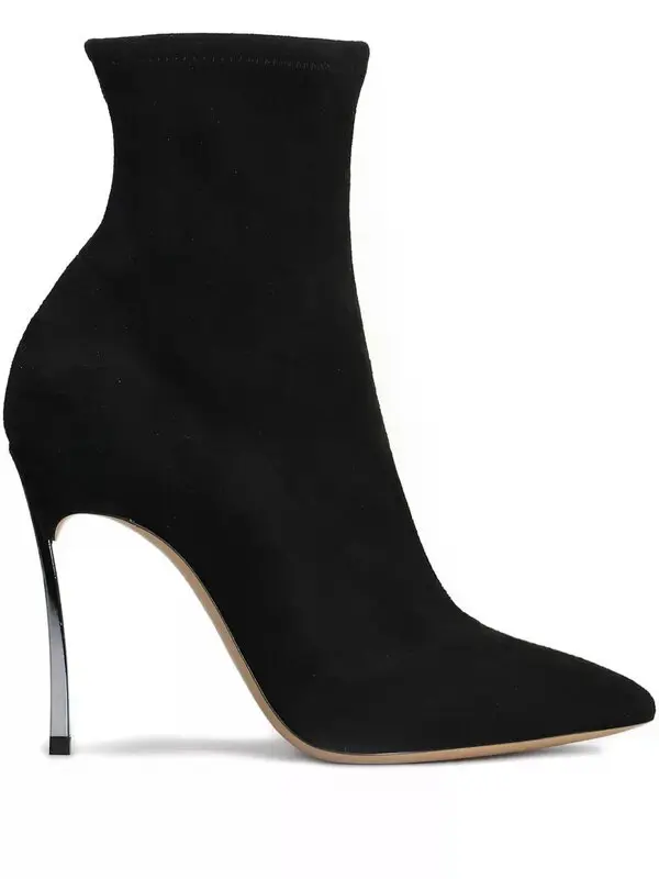 Casadei 100mm Pointed Toe Boots