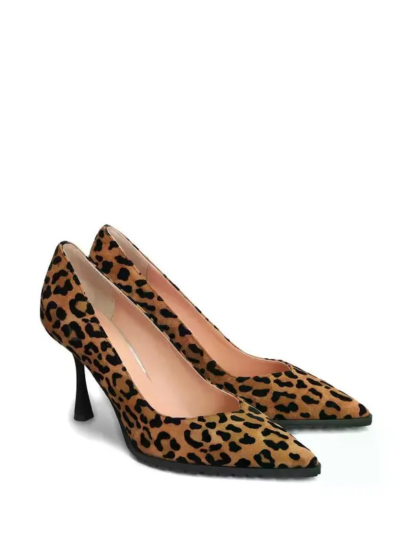 FRATELLI RUSSO Animal-print Stiletto Pumps