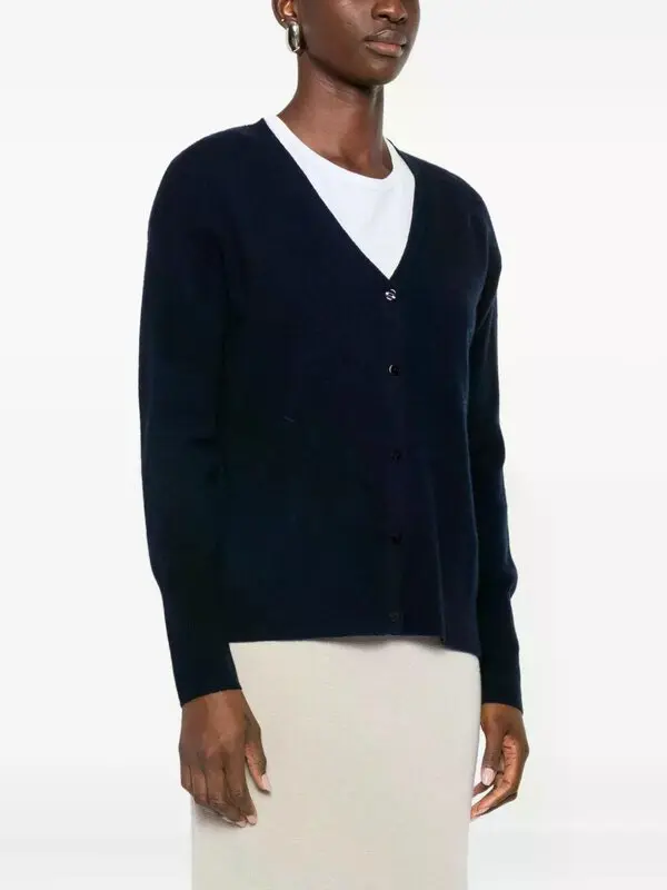 ABSOLUT CASHMERE Button-up Cashmere Cardigan - Blue