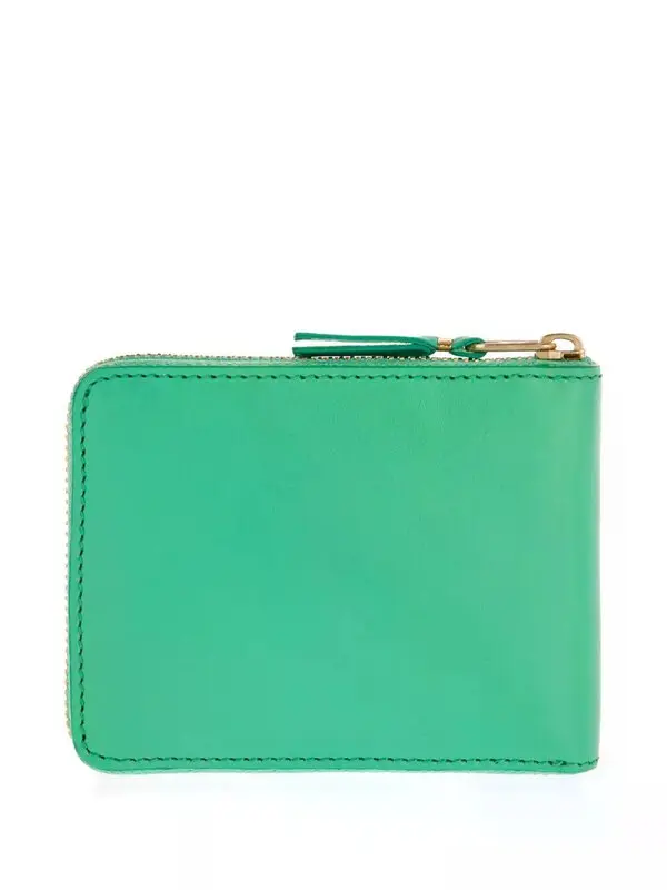 Comme Des Garçons Zip-around Leather Wallet