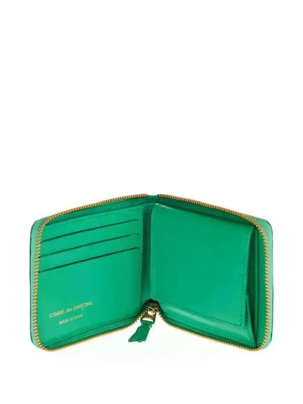 Comme Des Garçons Zip-around Leather Wallet