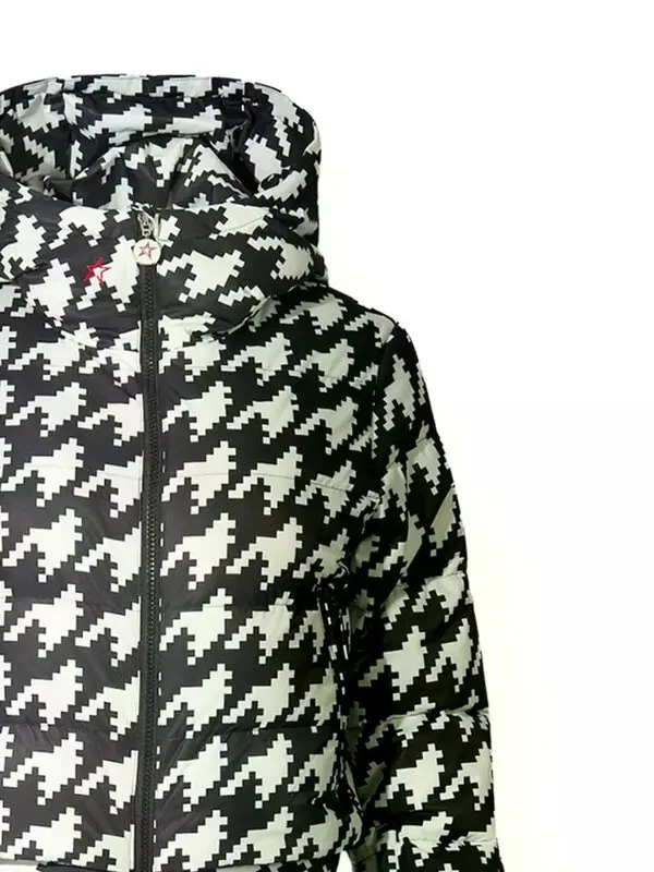Perfect Moment Houndstooth Hooded Ski Suit