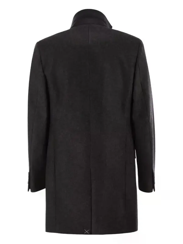 FAY Layered Coat - Grey