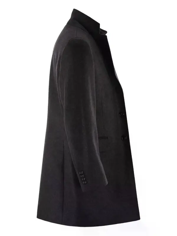 FAY Layered Coat - Grey