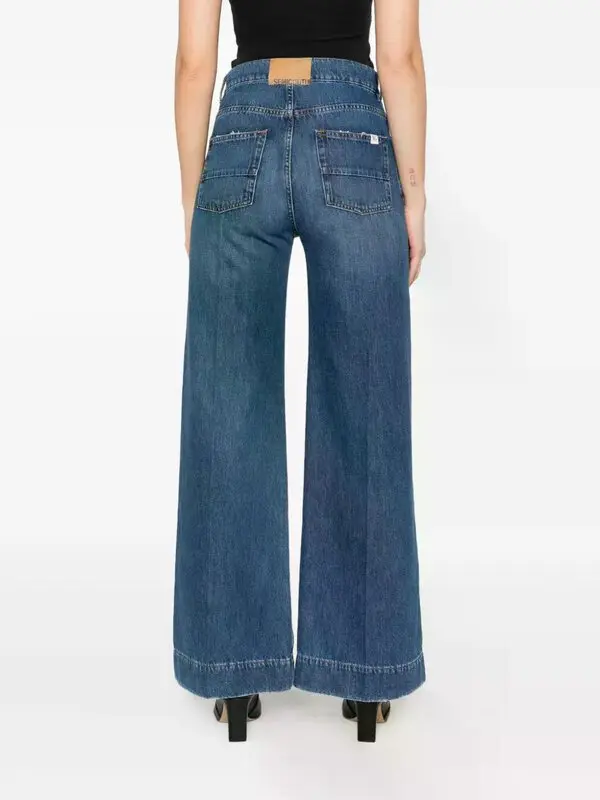 SEMICOUTURE Wide Leg Jeans