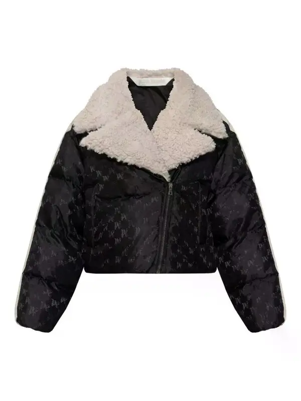 Palm Angels Patterned Faux-fur Jacket