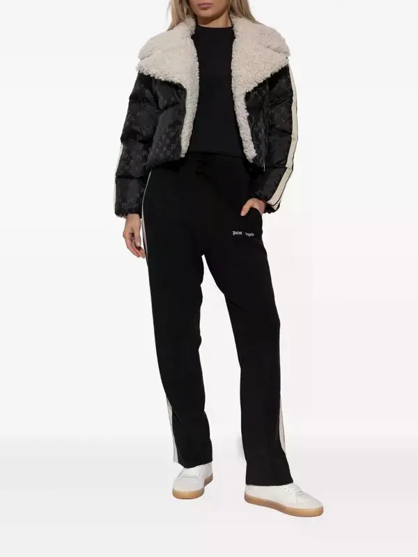 Palm Angels Patterned Faux-fur Jacket