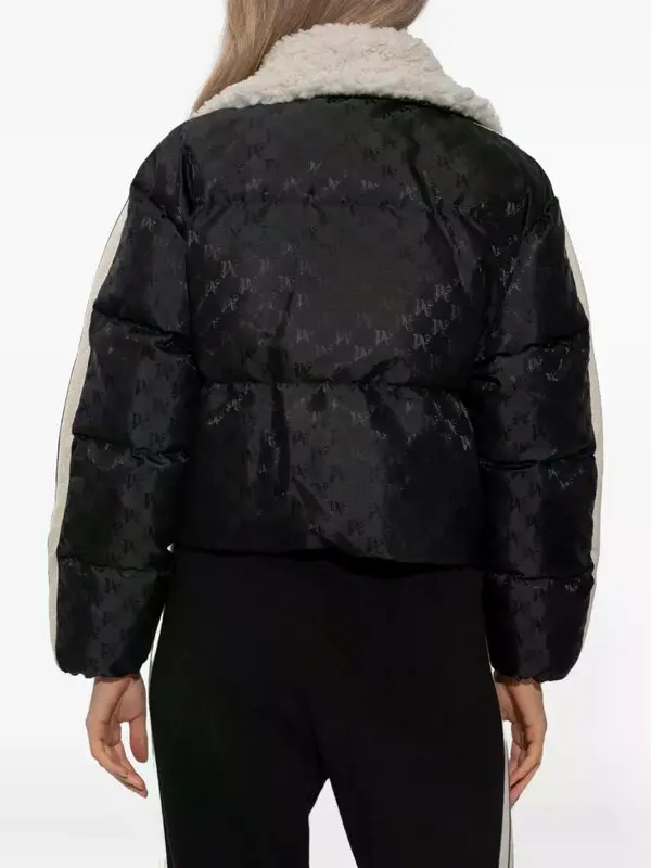 Palm Angels Patterned Faux-fur Jacket