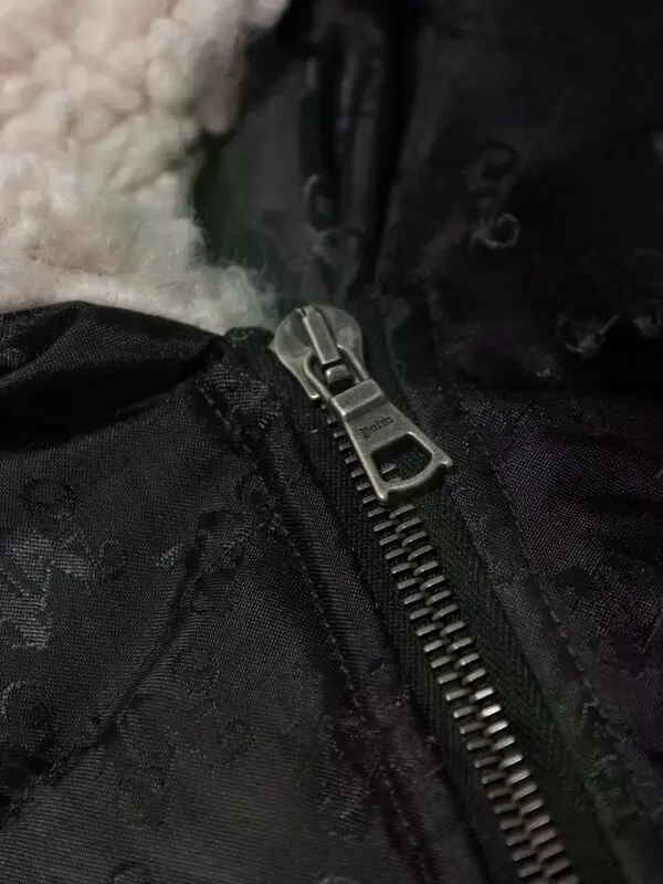 Palm Angels Patterned Faux-fur Jacket