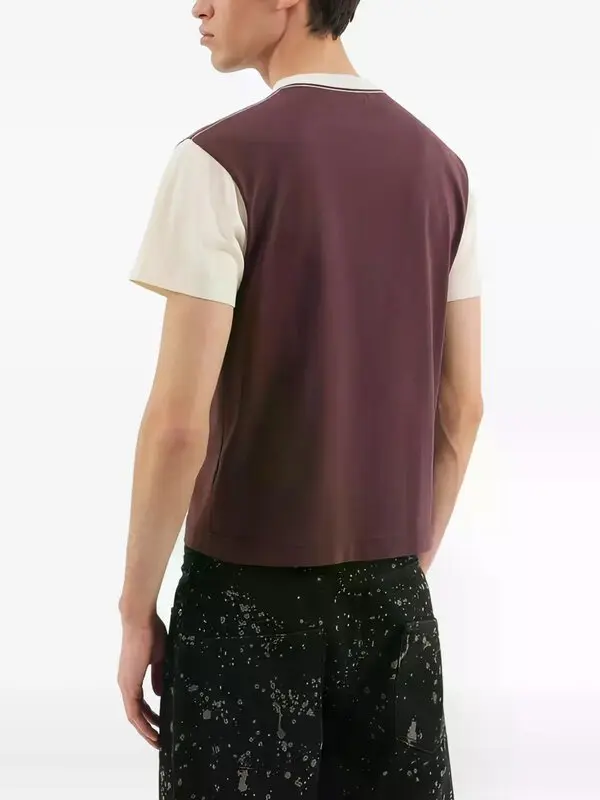 1989 STUDIO Text-print T-shirt - Brown