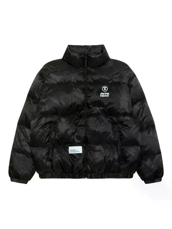 AAPE BY *A BATHING APE® Logo Puffer Jacket